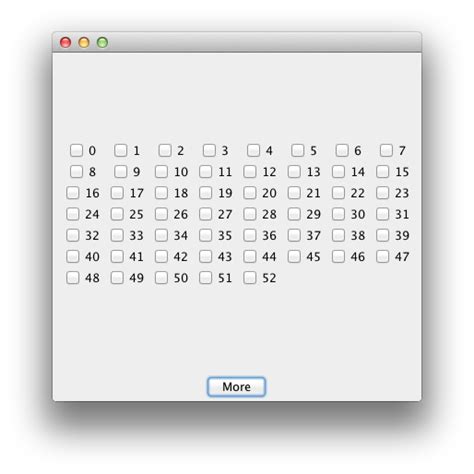 swing creating dcheckbox dynamically in java netbeans stack overflow
