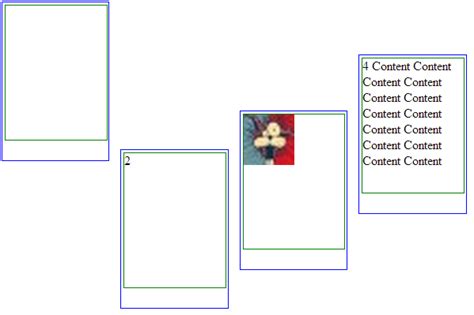 html stop inline block div contents from forcing other