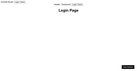 react router v5 not working codesandbox