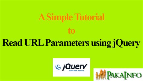 get url parameters using jquery example pakainfo