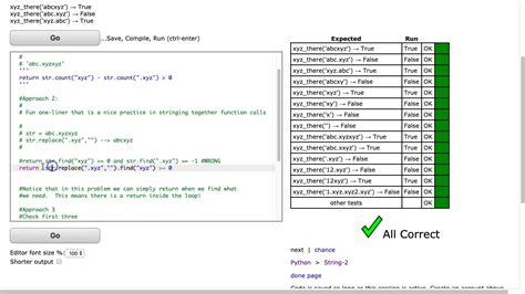 codingbat xyz there python youtube