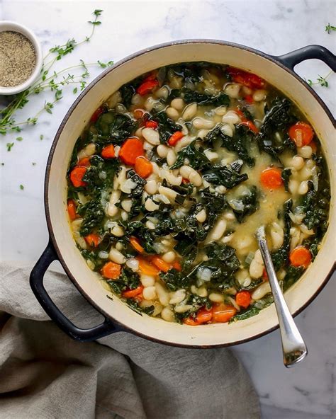 Tuscan White Bean And Kale Soup Recipe The Feedfeed