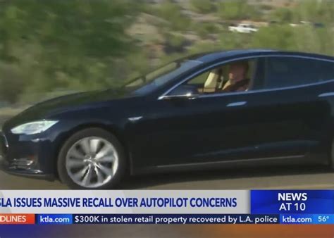Tesla Recalls More Than 2 Million Vehicles To Fix Autopilot Issue