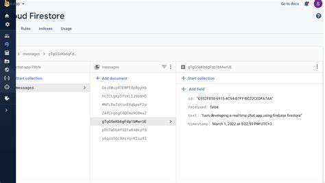 real time chat application developed using firebase swift and swiftui