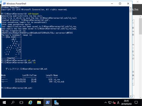 windows server 2016 openssh ssh鍵ペア認証 server world hot sex picture