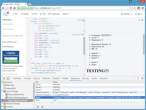 javascript storing an object with localstorage without json stack