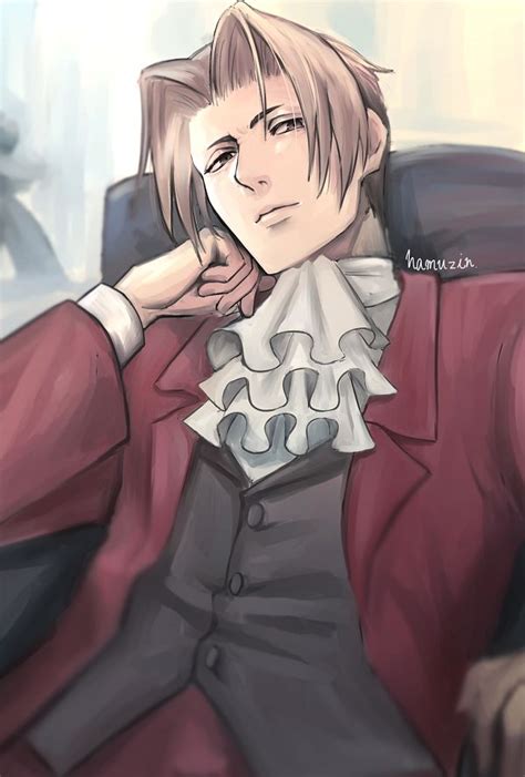 Mitsurugi Reiji Miles Edgeworth Gyakuten Saiban Image By