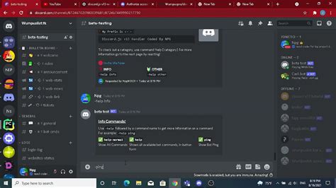 how to make discord command handler and few command for discord js v13