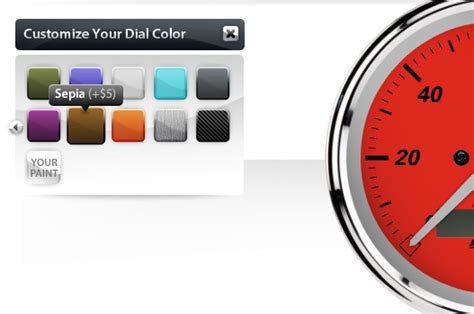 create your own gauges with auto meter s custom shop