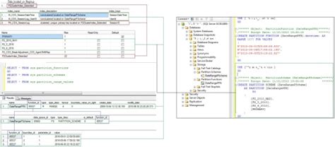partitioned tables storage info sqlserversea