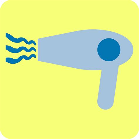White Hair Dryer Illustration Vector On A White Background 13851562