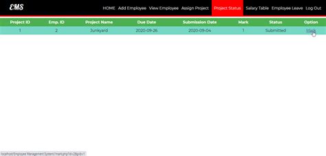 employee management system using php free source code projects