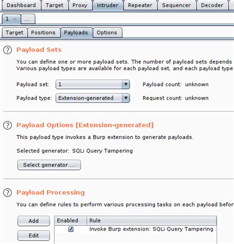 sqli query tampering haxf4rall