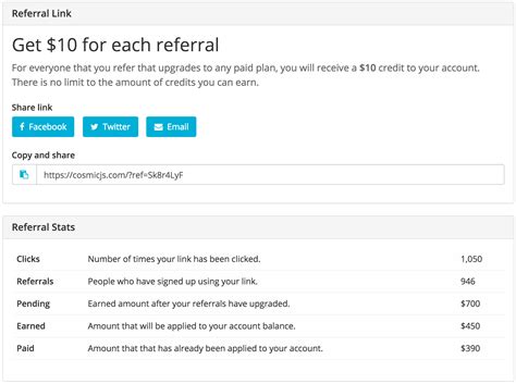 cosmic referral program cosmic