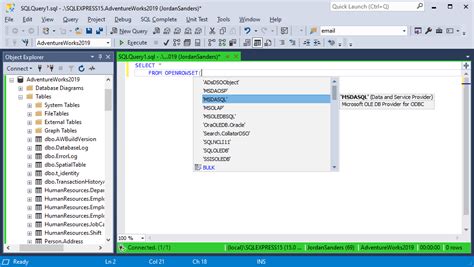 code efficiently with t sql context prompts in sql complete