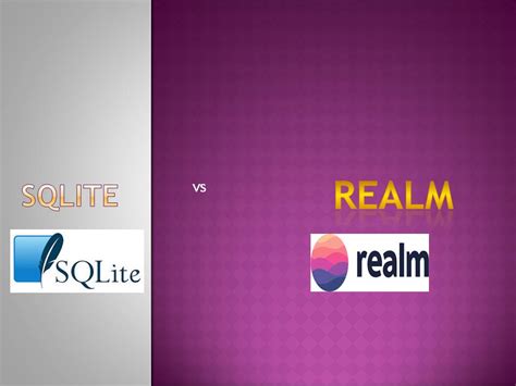 what works better sqlite or realm icruxsystem