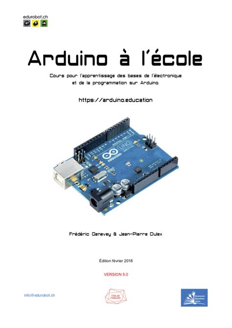 arduino à l école arduino pour apprendre à coder