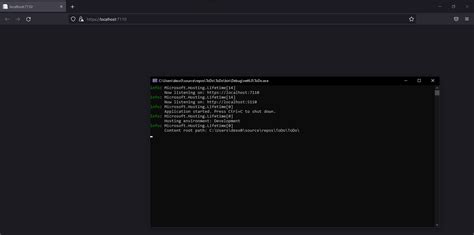 blank page asp core mvc stack overflow