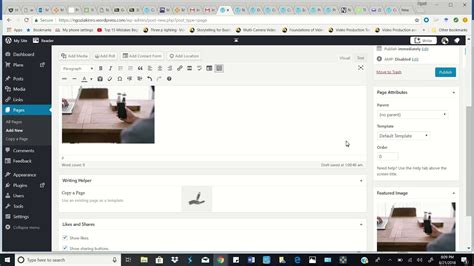 how to create a drop down menu on wordpress youtube