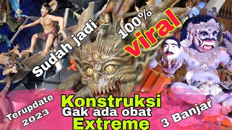 Ogoh Ogoh Pecatu Bergerak Semua Penilaian Lomba Ogoh Ogoh Kabupaten
