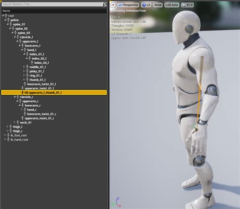 virtual bones unreal engine documentation