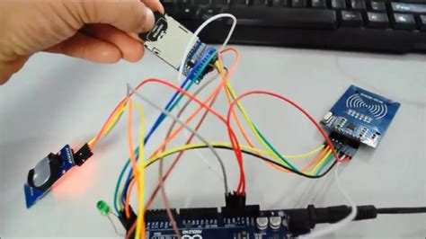 arduino rfid sd card youtube