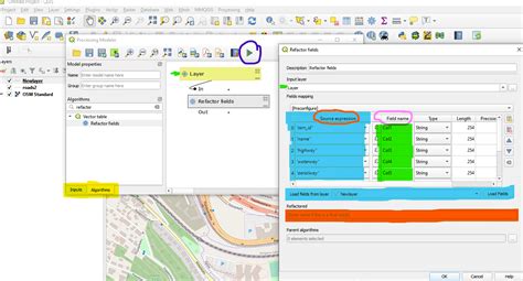 renaming table column with expression in the field calculator in qgis