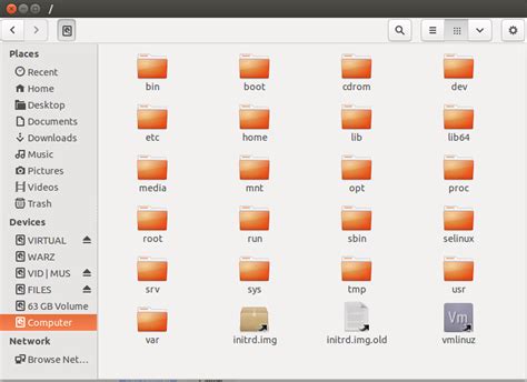 stugon explains linux directory structure stugon
