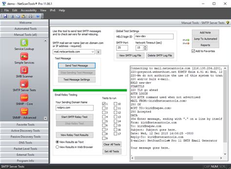 serialmailer could not connect to smtp server winestews