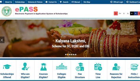 Epass Telangana Types Fill Application And Check Status