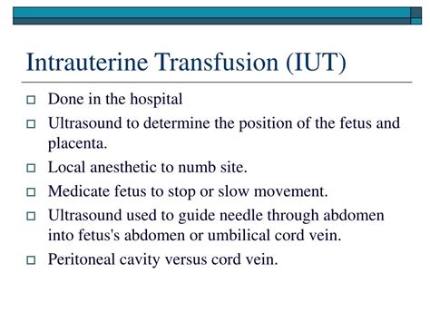 Ppt Unit 11 Neonatal And Obstetrical Transfusion Practice Powerpoint