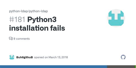 python3 installation fails · issue 181 · python ldap python ldap · github