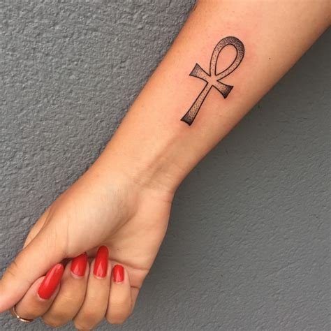 Aggregate More Than 67 Ankh Tattoo Wrist In Cdgdbentre