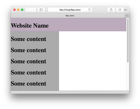 html how can i force a nested flexbox element to shrink