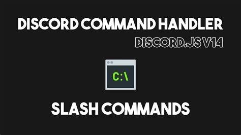 discord command handler slash commands youtube