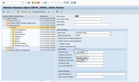 creating association and parameterized association using bobf t code