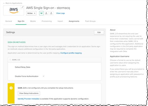 single sign on between okta universal directory and aws aws news blog