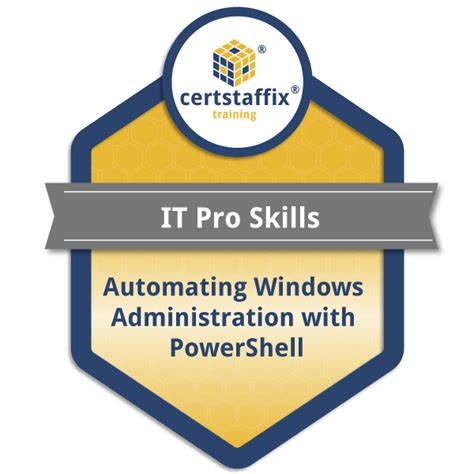 automating windows administration with powershell credly