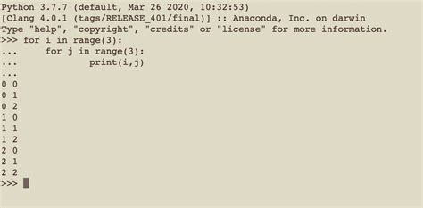 why in the python interpreter the first indentation level