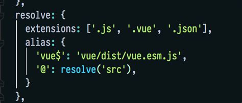 vue import component module is not installed ides support