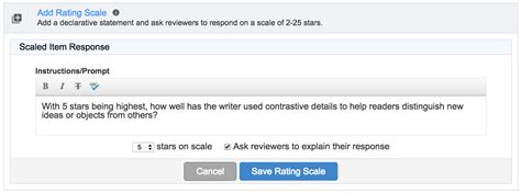 understanding review response types eli review