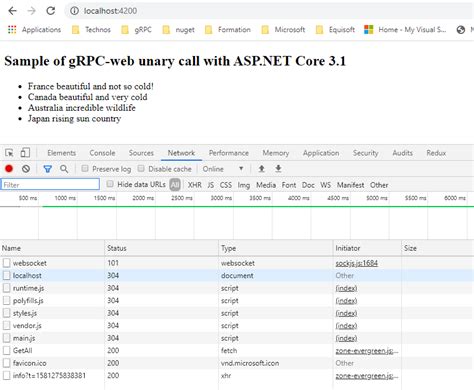 grpc web hosting issues under iis or application service plan · issue