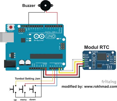 diy membuat jam waktu sholat abadi dengan satu panel p10 arduino