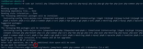 how to install drupal cms with apache2 on ubuntu 22 04
