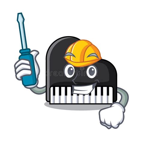 Piano Repair Business Card Stock Illustration Illustration Of Repair