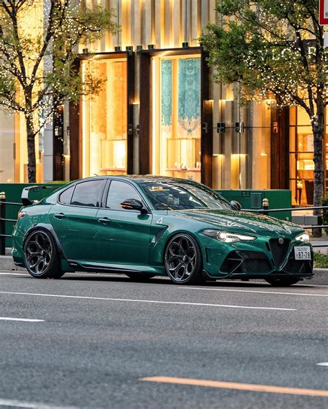 Alfa Romeo Giulia Gtam Takes Quadrifoglio Ethos To Custom Heights On