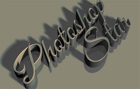photoshop cs6 3d free text effect tutorials roundup textuts