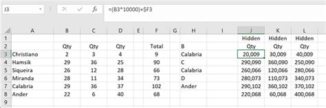 how to get the column header to be displayed for the
