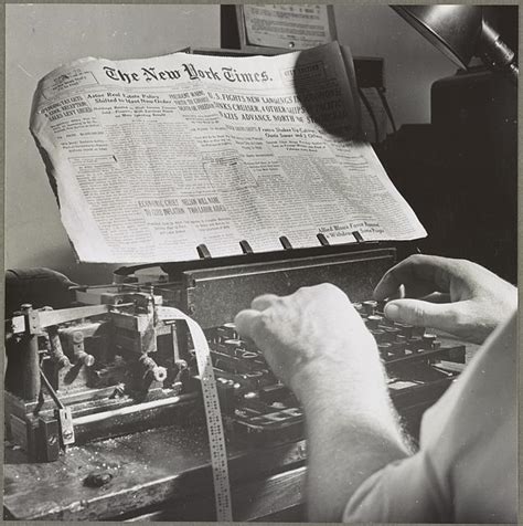 News Room Of The New York Times Newspaper Copy Readers At The Telegraph