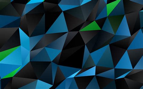 Light Blue Green Vector Blurry Triangle Pattern 3199852 Vector Art At